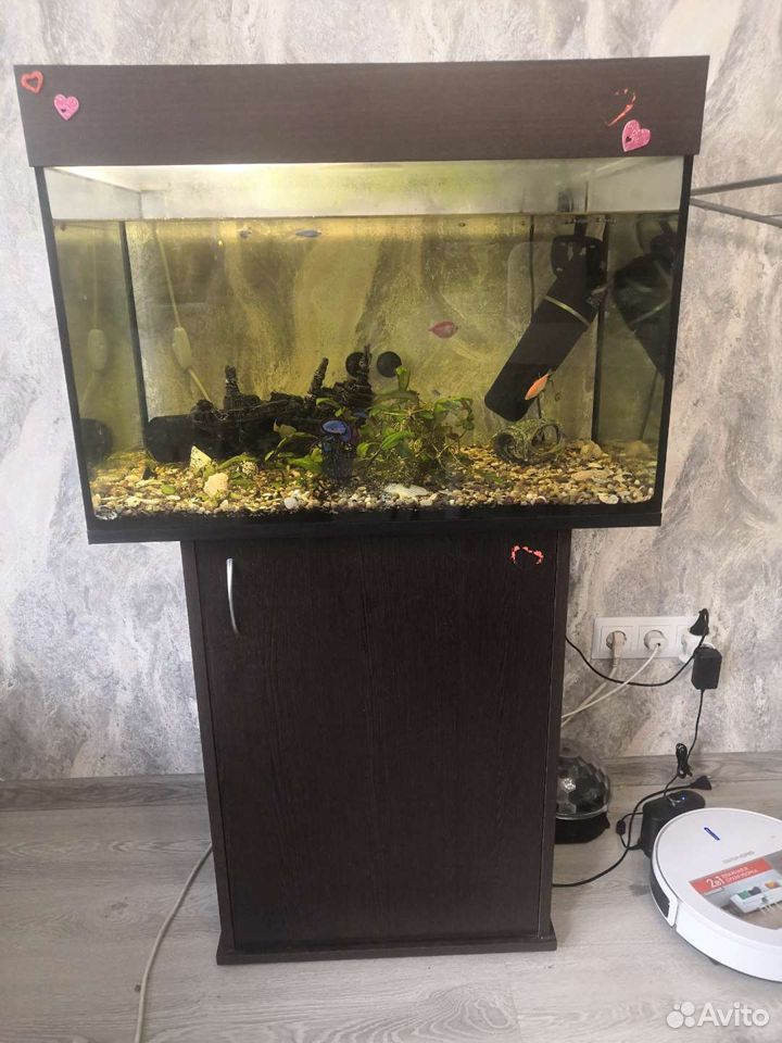 Аквариум с тумбой