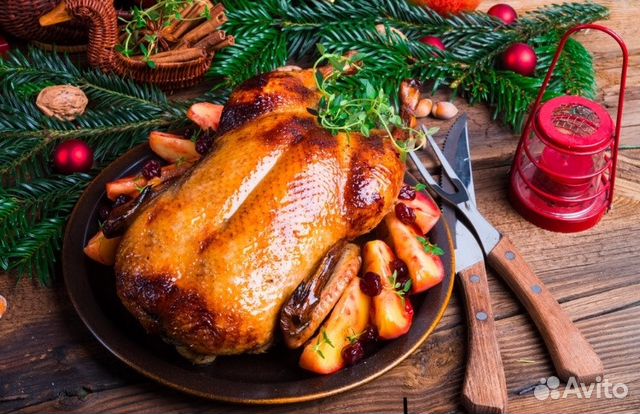 Домашняя птица к новогоднему столу