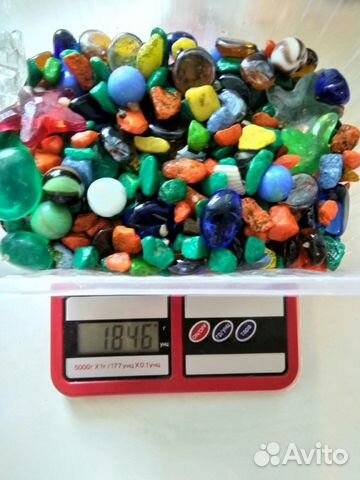 Разные камни как грунт в аквариум