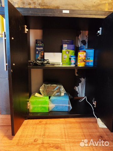 Аквариум juwel 110 с тумбой и декором