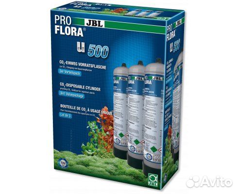 Баллон CO2 JBL ProFlora 3 x u500