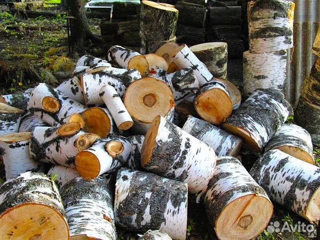 Дрова березовые чурками купить в Балашейке | Товары для дома и дачи | Авито